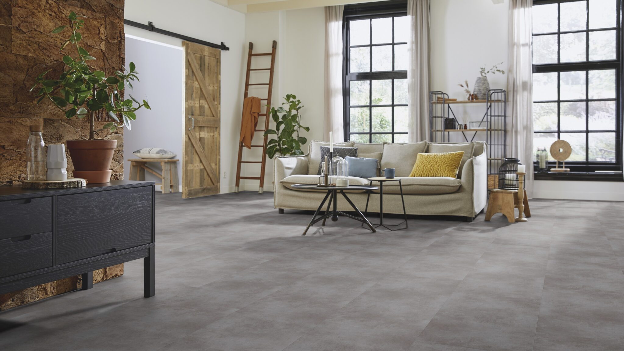 PVC tegels in de garage | Myfloorshop